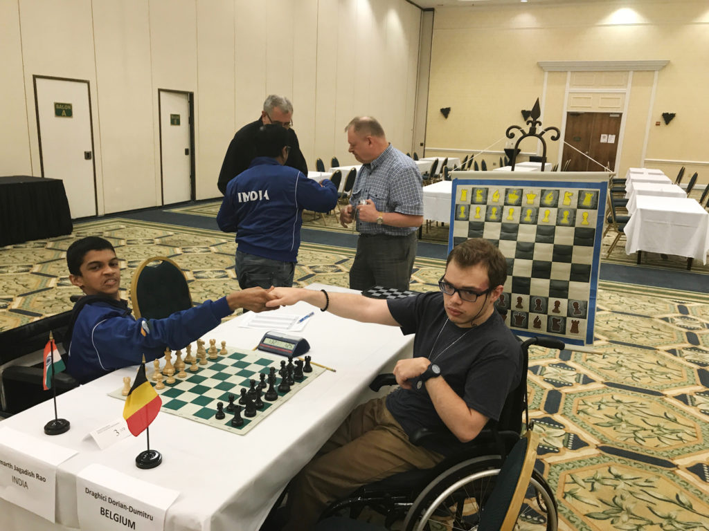 The 1st World Junior Chess Championship for the Disabled: Raphael ...